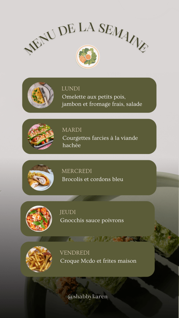 Recettes de la semaine #2 - Shabby Karen